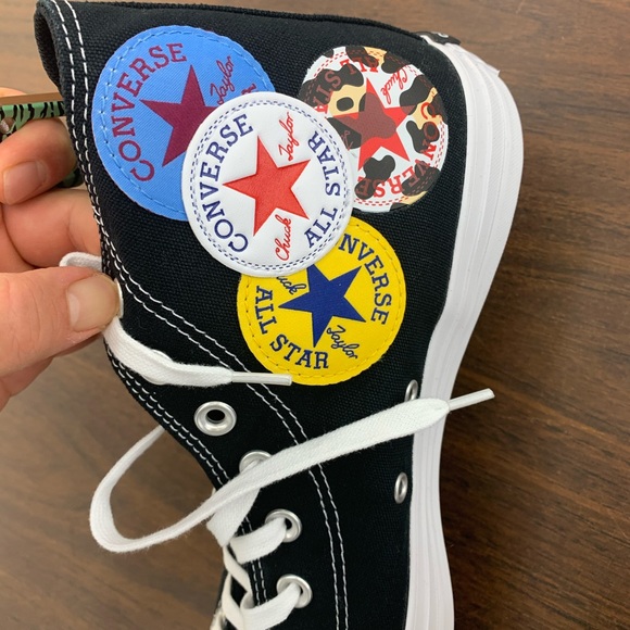Converse | Shoes | Converse All Stars Logo Play Mens Black Sneakers ...